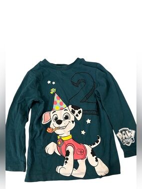 George | Shirts & Tops | George Kids Paw Patrol Long Sleeve Shirt Teal ...
